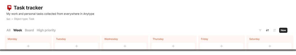 Vertical scrollbar in kanban set overlaps the creation button - Bug Cemetary - Anytype Community