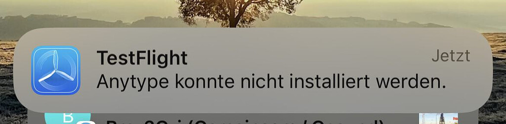 Cannot install Anytype on IOS - Bug Cemetary - Anytype Community