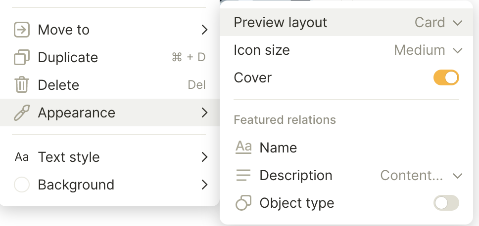 Show Featured Relations In Card Feature Requests Anytype Community