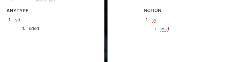 Move Indented Bullet Points To The Left Using Enter Key Any Requests Anytype Community