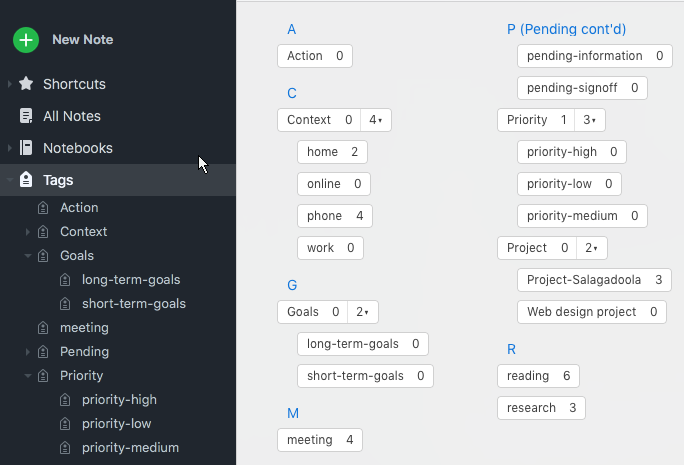 Unique tag view - Any Requests? - Anytype Community