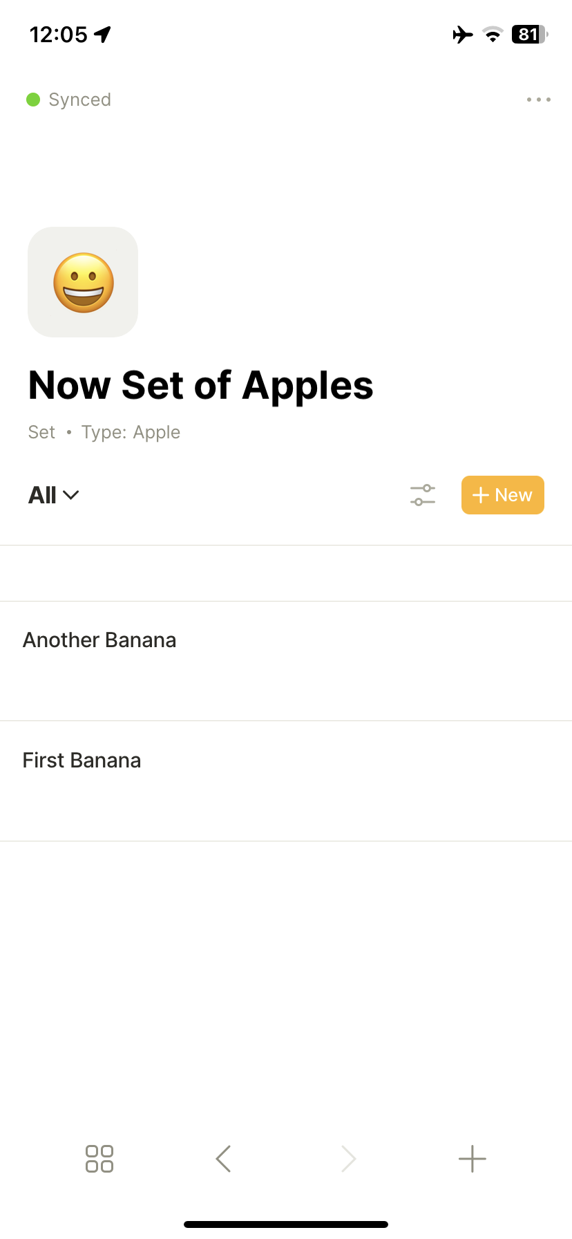 Ios Shows Object Type Twice Though It Only Exists Once Bug Cemetary