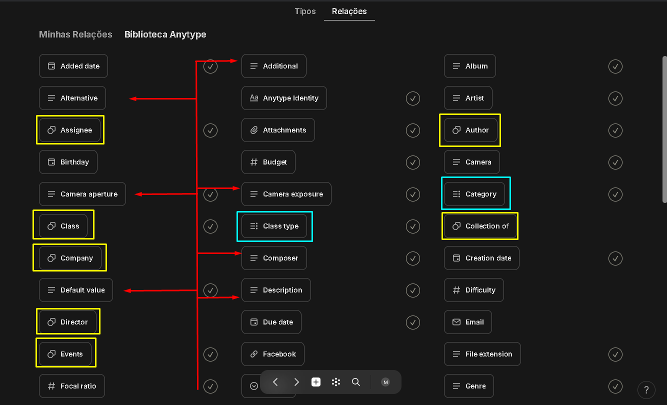 Anyone Can Explain Relation Types And Can I Keep Only The Basics Types Of Relations On My