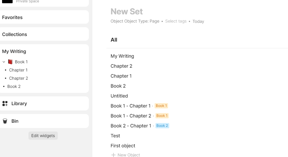 How to group things like in folders - Any Help - Anytype Community