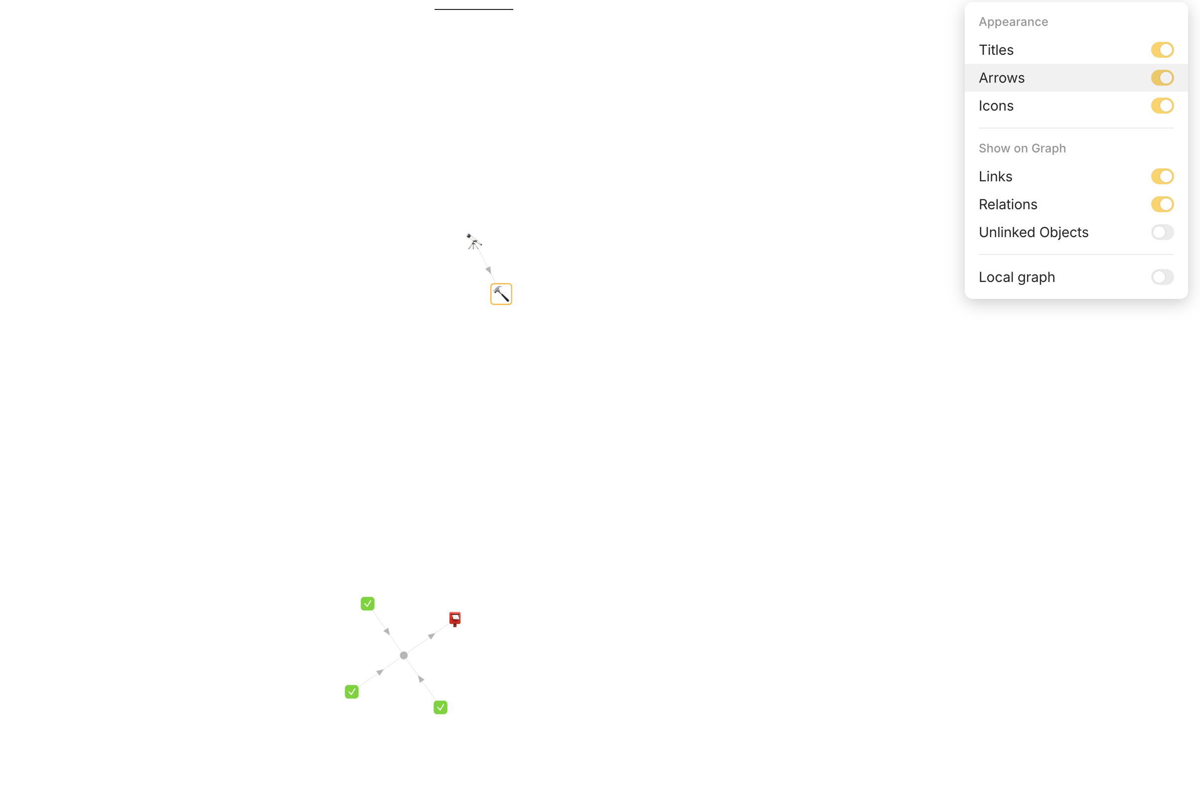 Graph View Incorrect Behavior Bug Cemetary Anytype Community