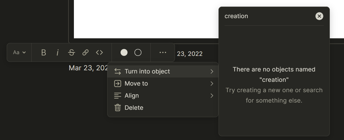 Allow Block To Be Turned Into Relation Any Requests Anytype Community